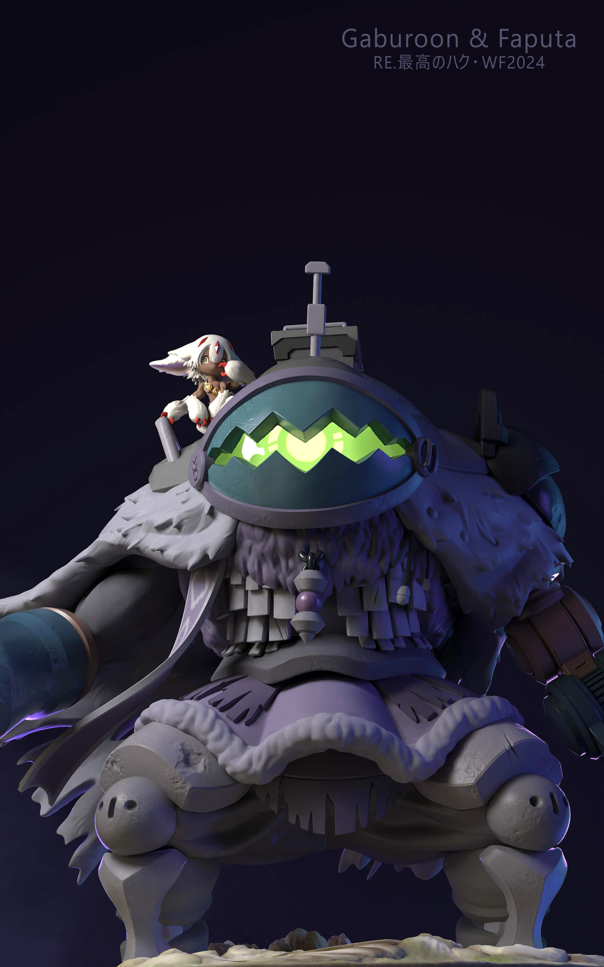 ArtStation - Gaburoon&Faputa 最高のハク