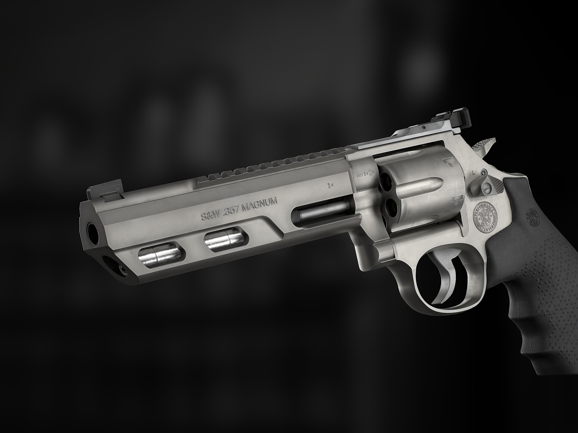 ArtStation - Smith & Wesson 686 Competitor