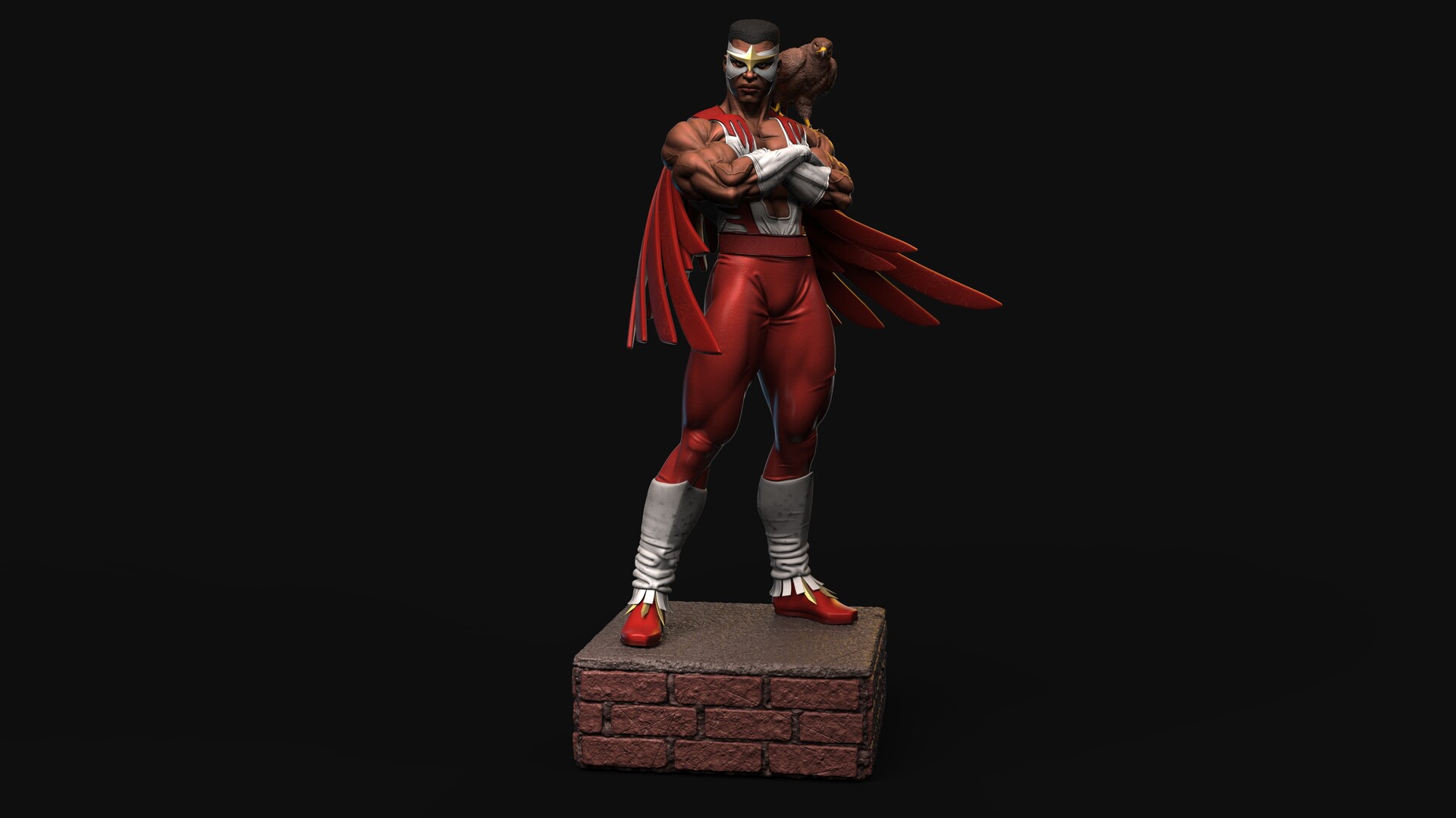 ArtStation - Falcon - Marvel FanArt