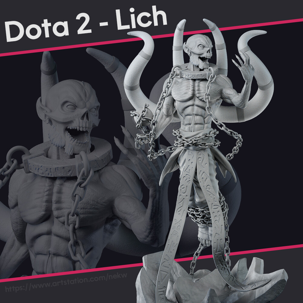 ArtStation - Dota 2 - Lich