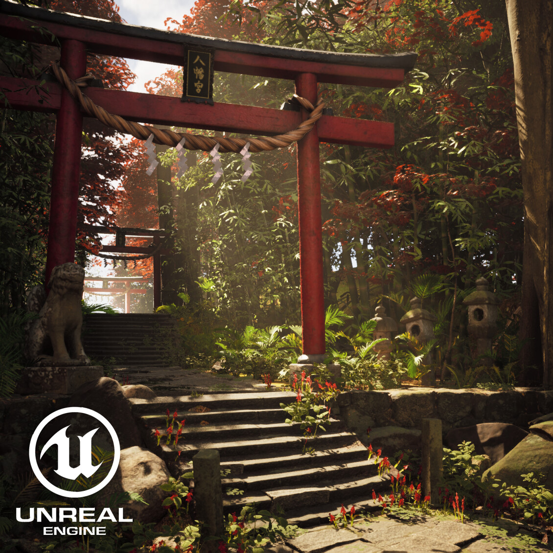 ArtStation - Japanese Torii Gate Environment