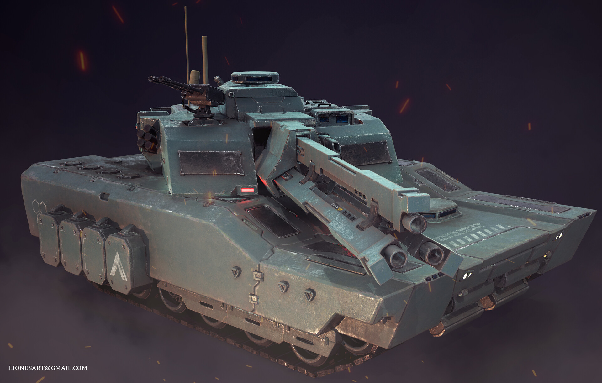 ArtStation - Avenger Tank