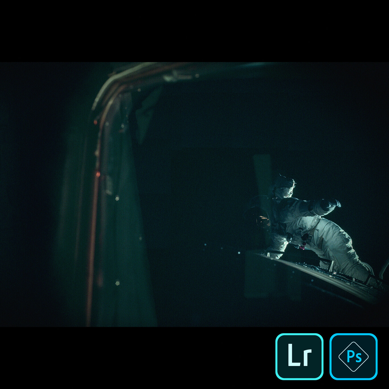 ArtStation - One Small Step - Title Frame Design