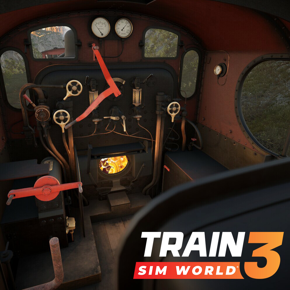 ArtStation - TSW3 - Fowler Class 4F Footplate