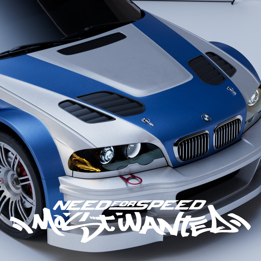 ArtStation - Most Wanted (2005) - BMW E46 M3 GTR