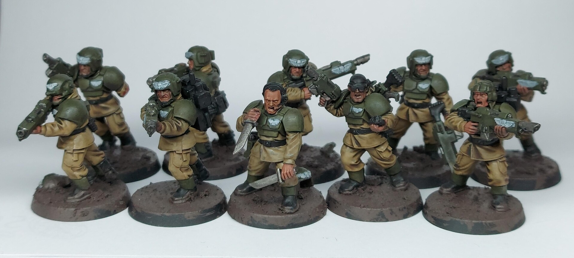 ArtStation - Cadian Infantry Squad