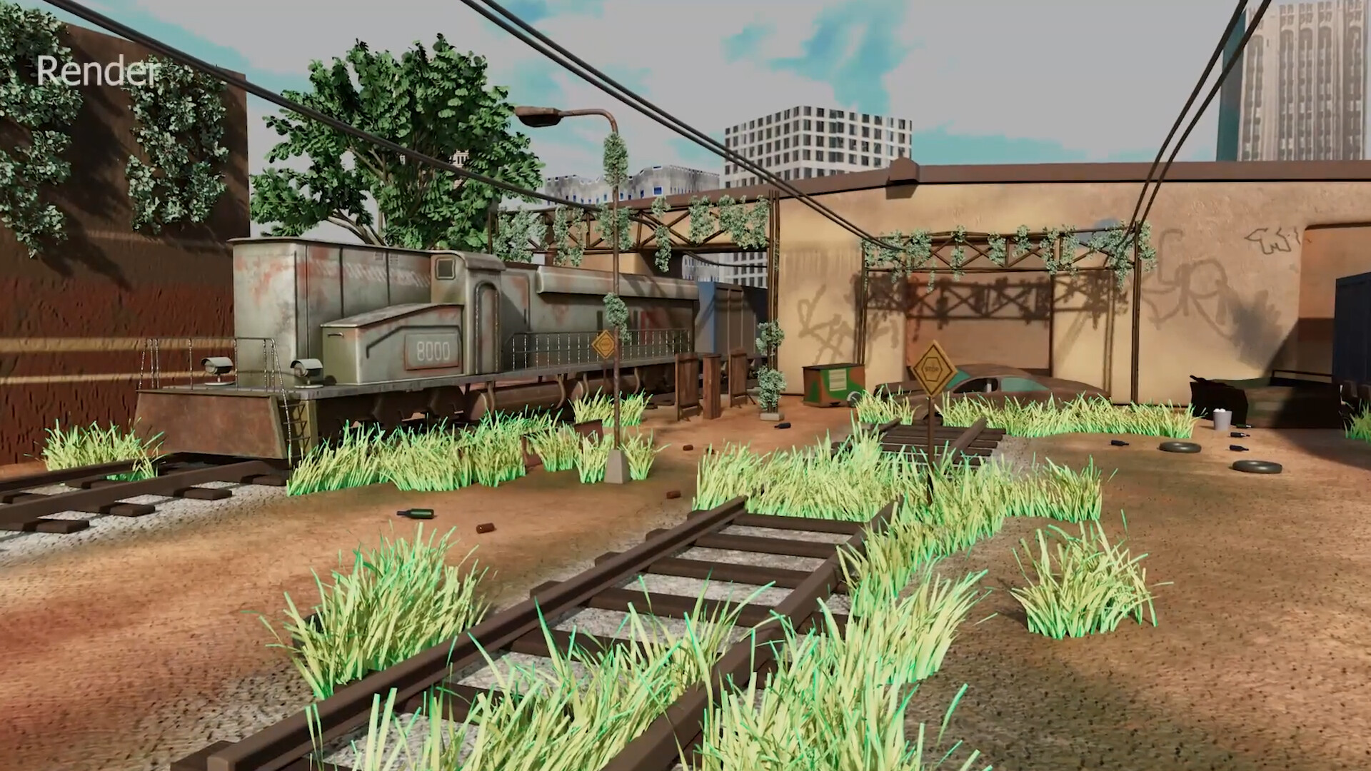 ArtStation - Game Bg Environment