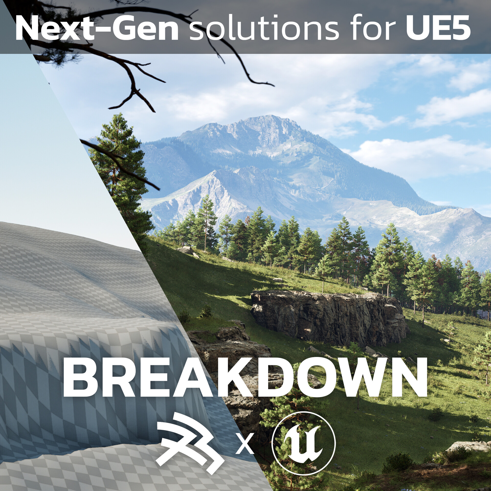 ArtStation - A quick environment breakdown | RealBiomes Scots Pine Forest biome Next-Gen UE5.3