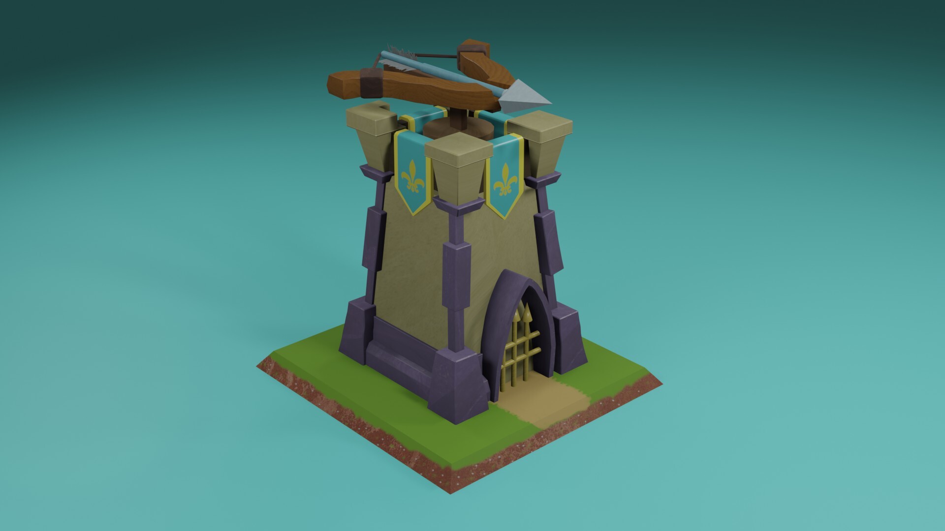 ArtStation - Arrow Tower