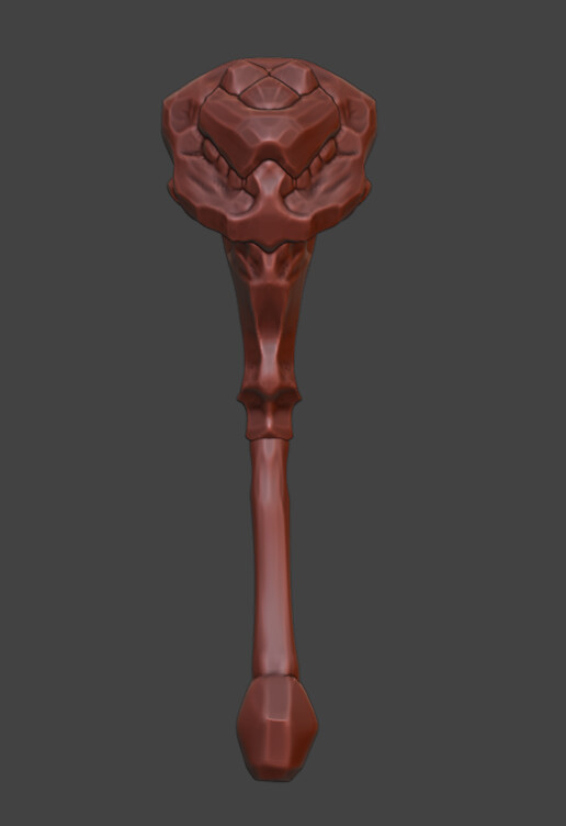 ArtStation - Stone Mace