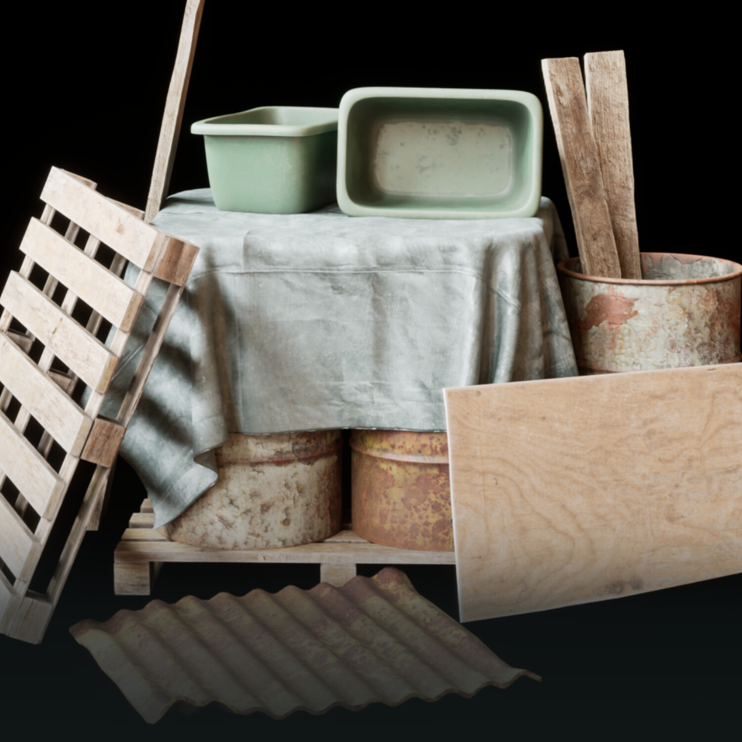 ArtStation - Industrial Props