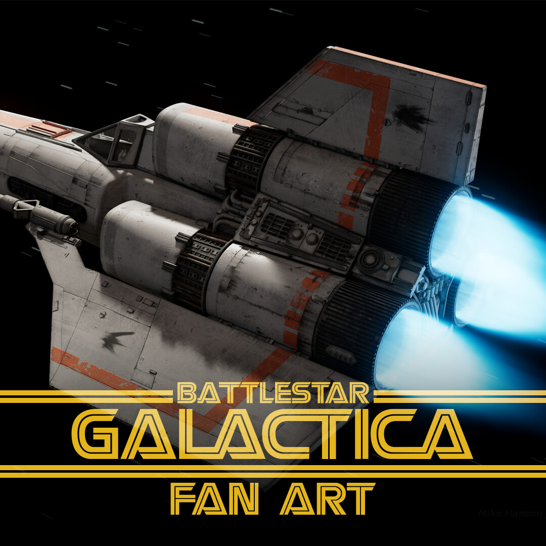 Mike Hanson - BSG Colonial Fleet - Viper Mk 1