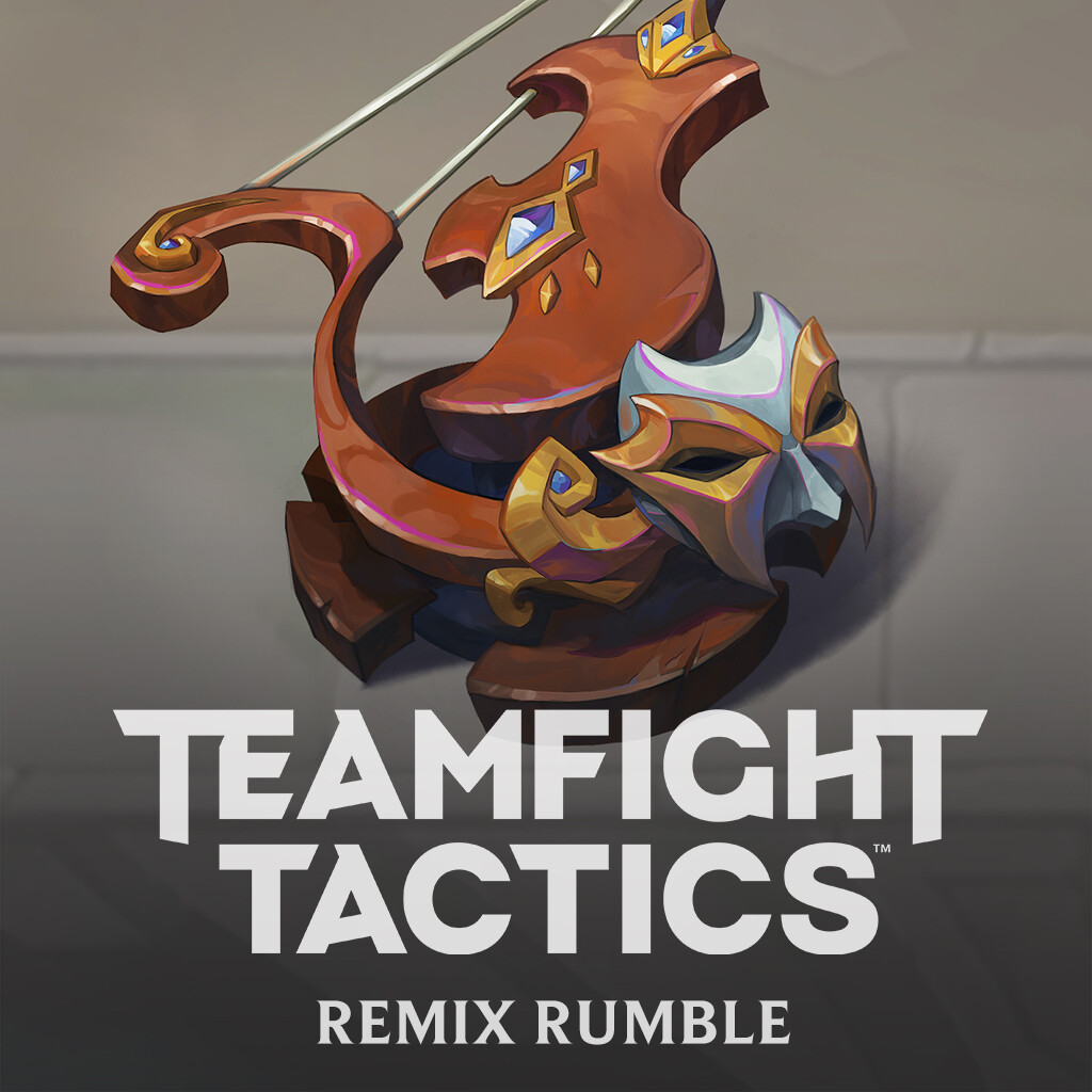 ArtStation - Set 10 props - Remix Rumble - Teamfight Tactics