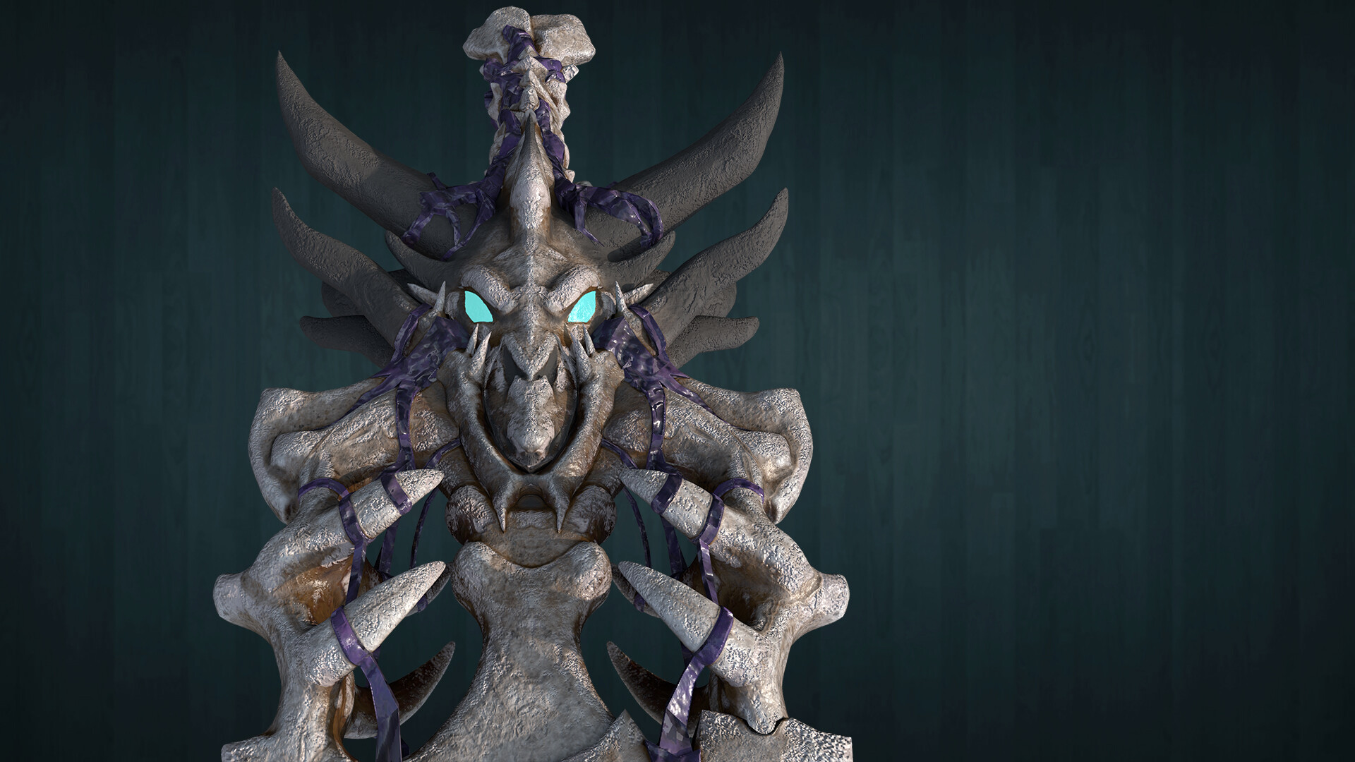 ArtStation - Bone Dragon Sword