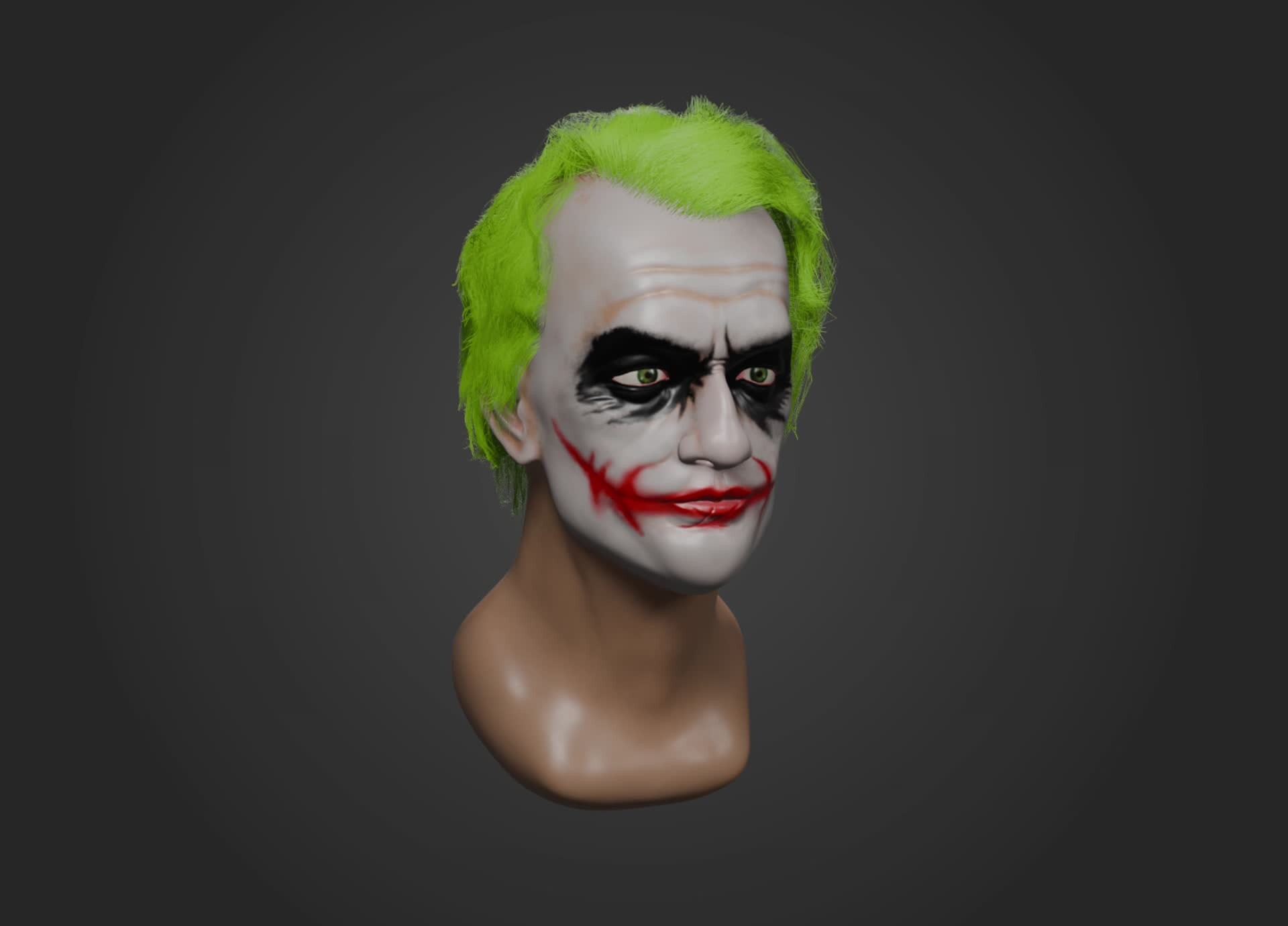 ArtStation - Joker Character face
