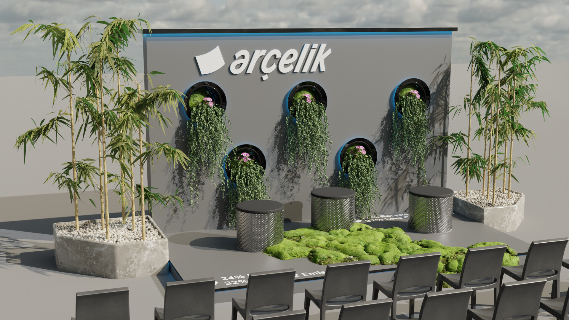 ArtStation - Arçelik Stand Design