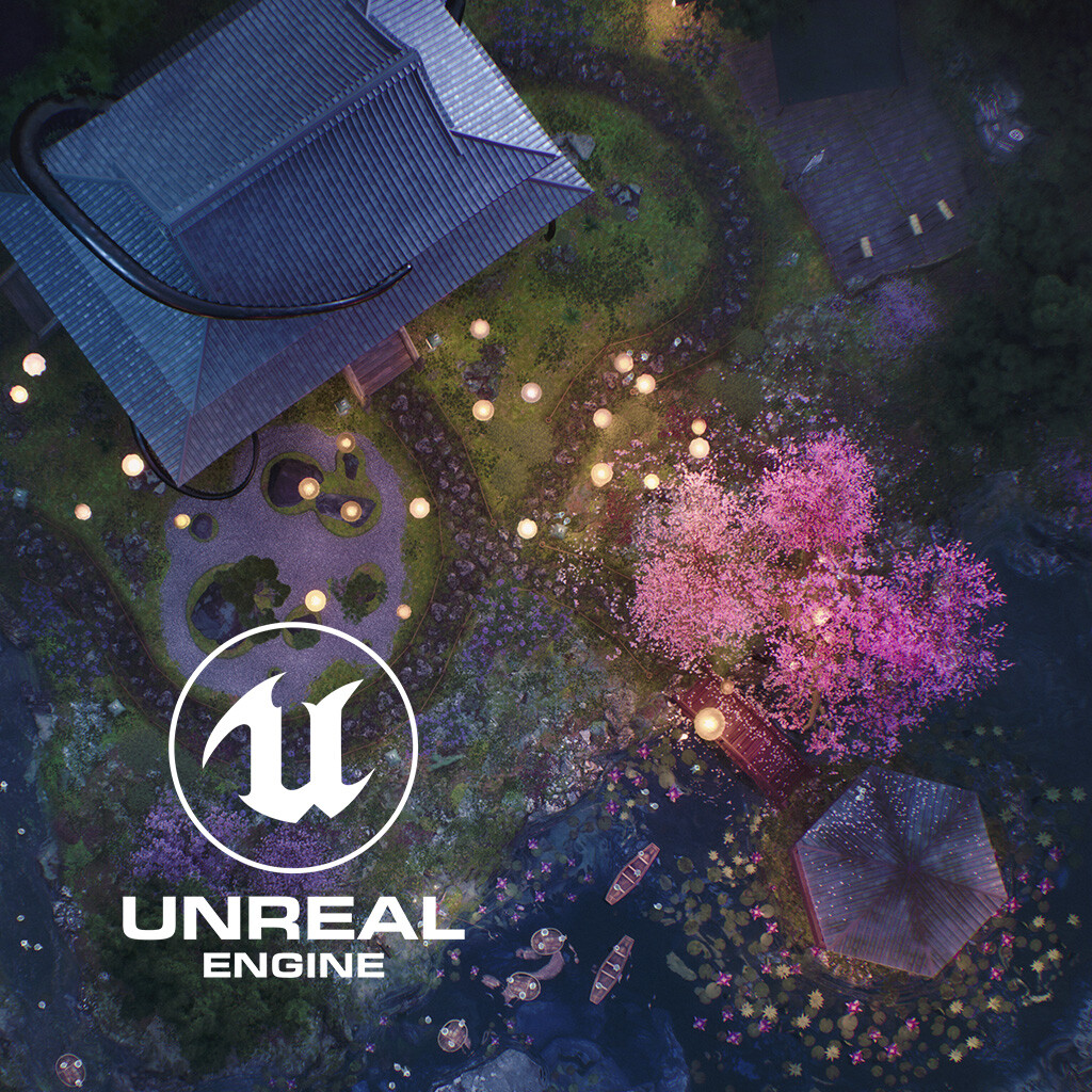 ArtStation - Mysterious Japanese Garden: Unreal Engine 5