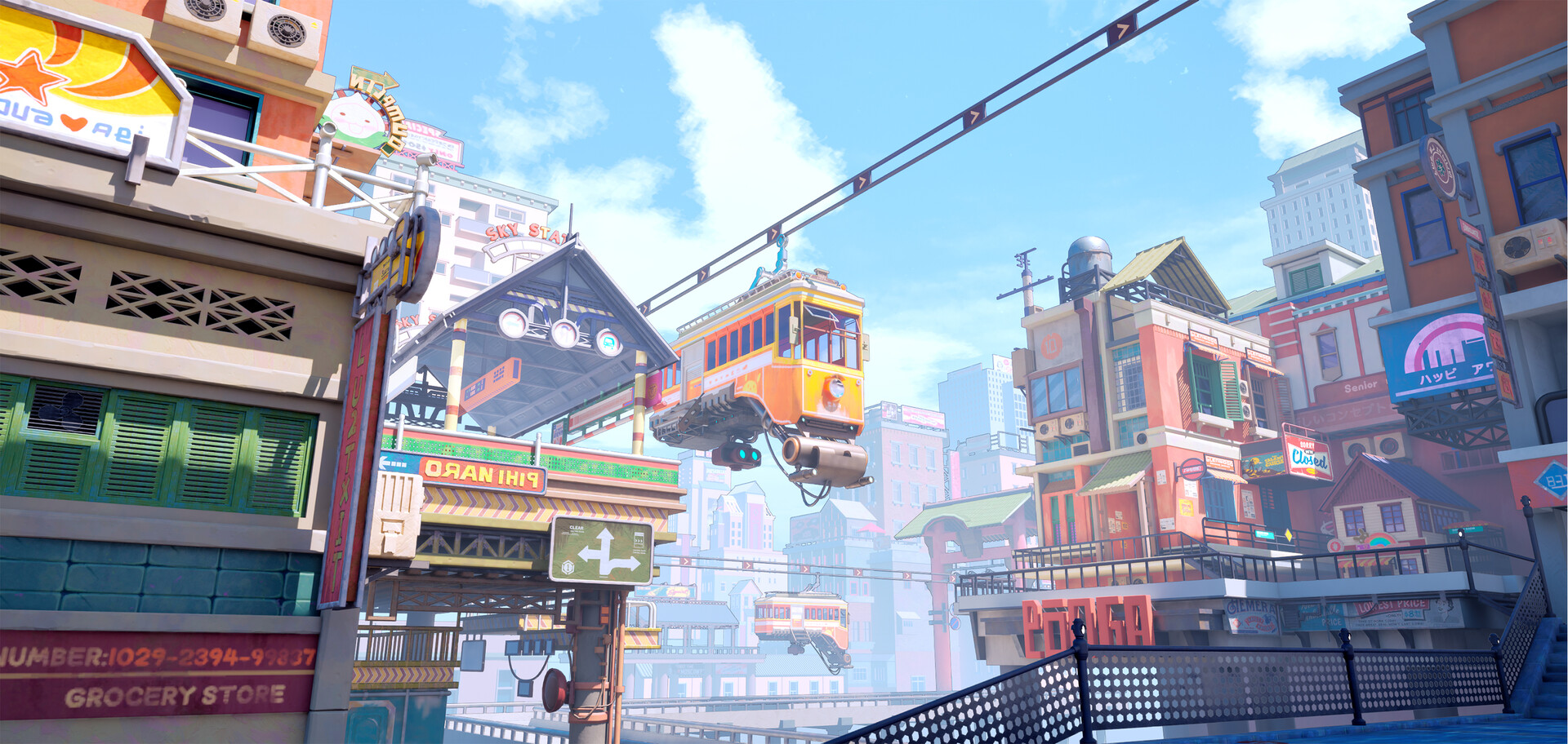 ArtStation - Stylized cities