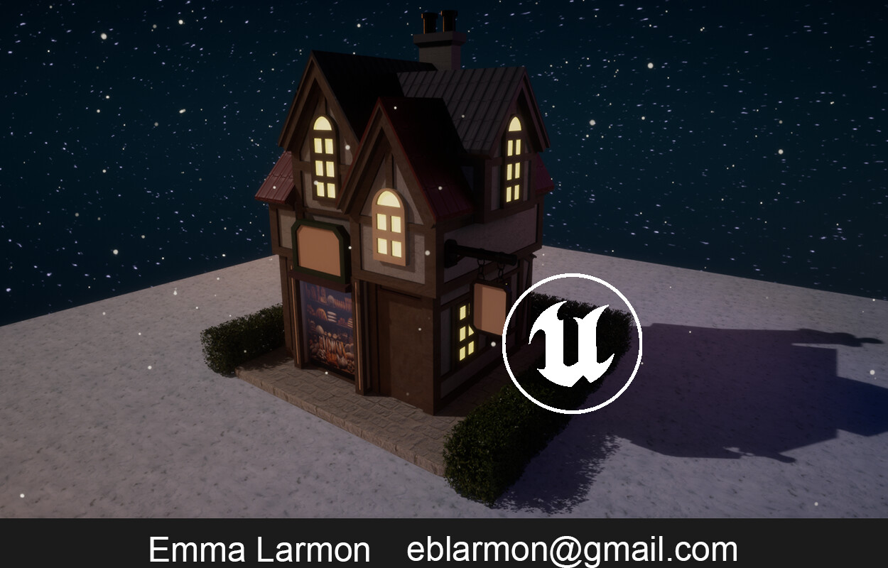 ArtStation - Week 4 Environment Art Class Final