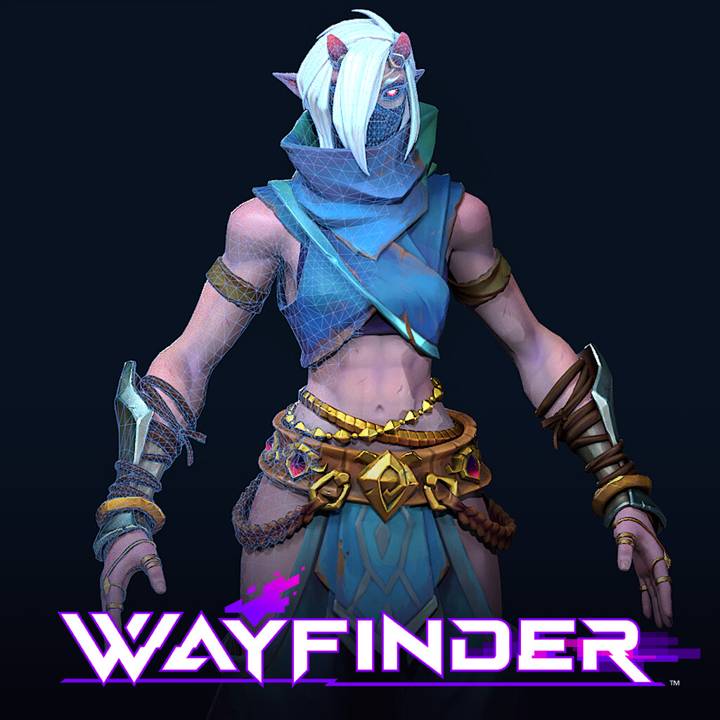 ArtStation - Wayfinder - Niss, The Shadow Dancer