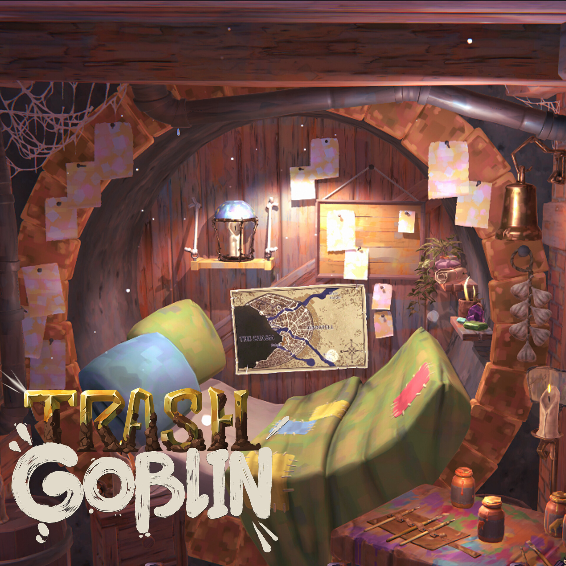 ArtStation - Trash Goblin - Environment Art