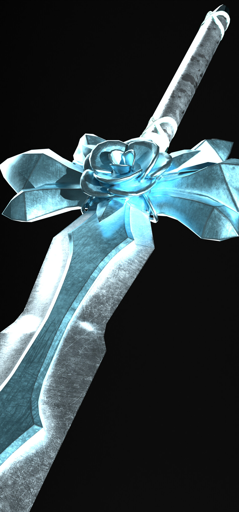 ArtStation - Blue Rose Sword