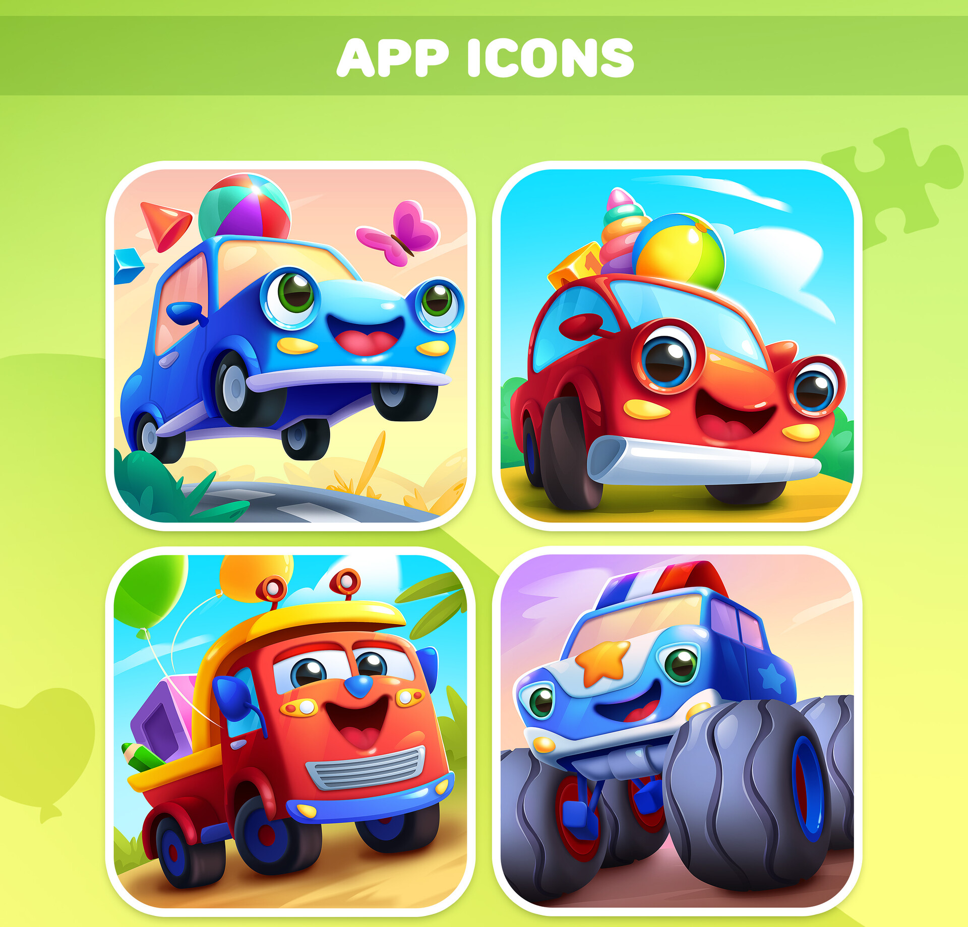 ArtStation - Amaya Soft | App icons