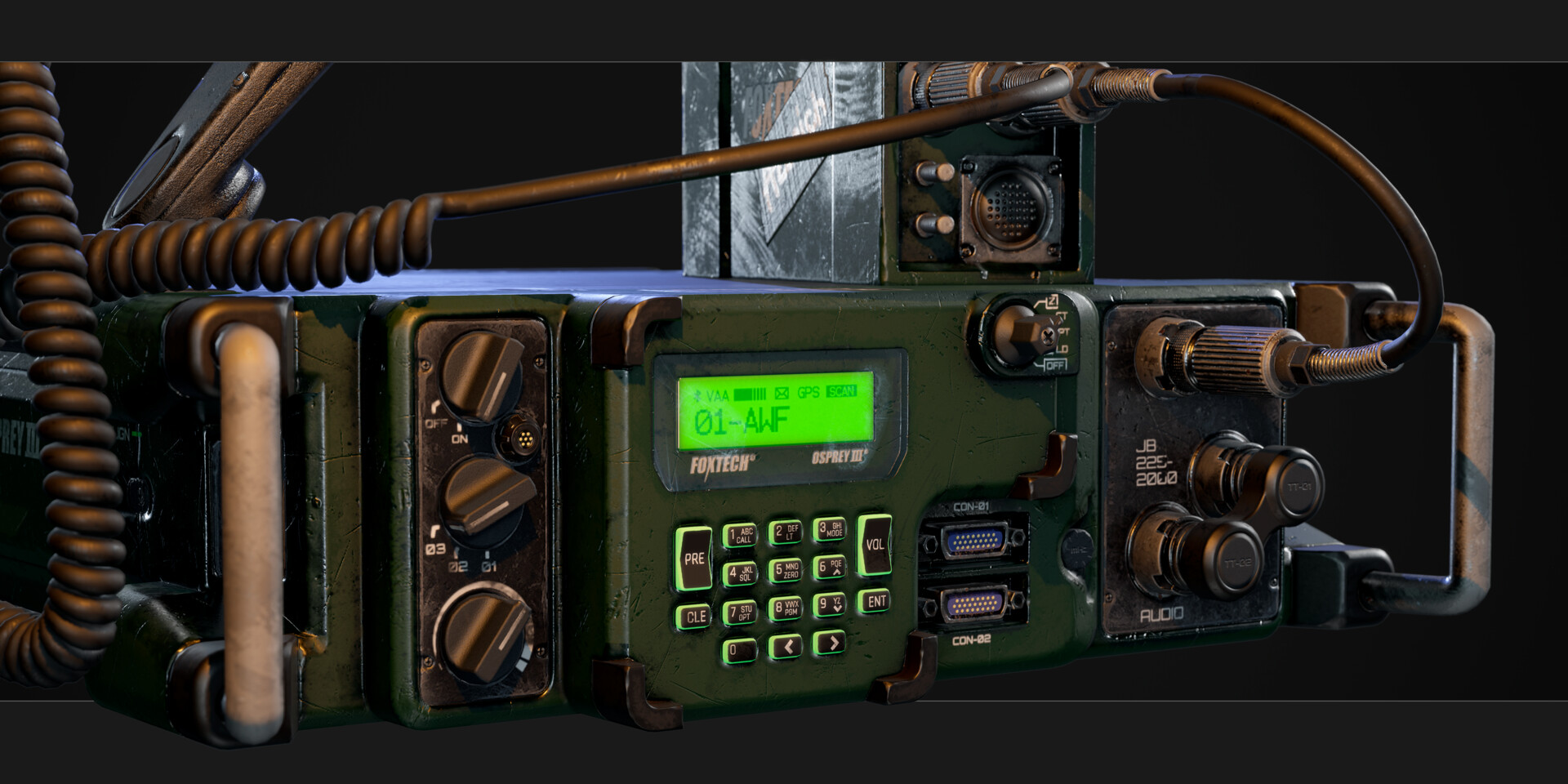 ArtStation - Military radio