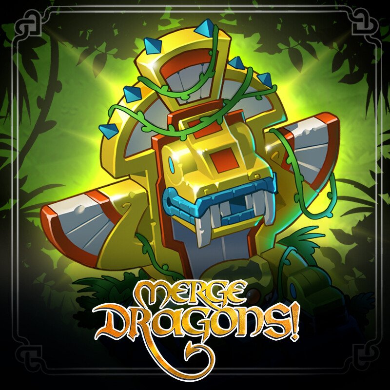 ArtStation - Merge Dragons! - Jungle Idol Assets