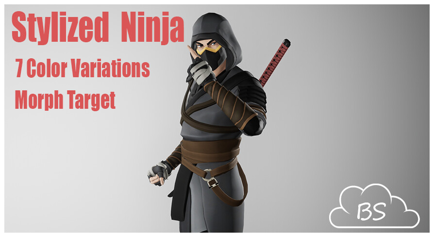 ArtStation - Stylized Ninja