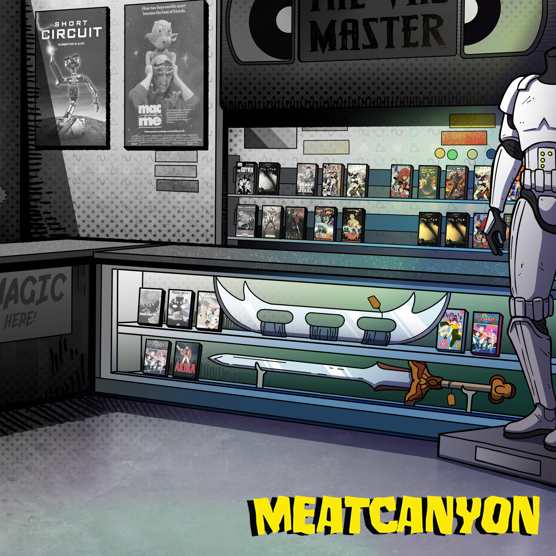 ArtStation - "NOSTALGIA | Melvins Macabre" Background Art