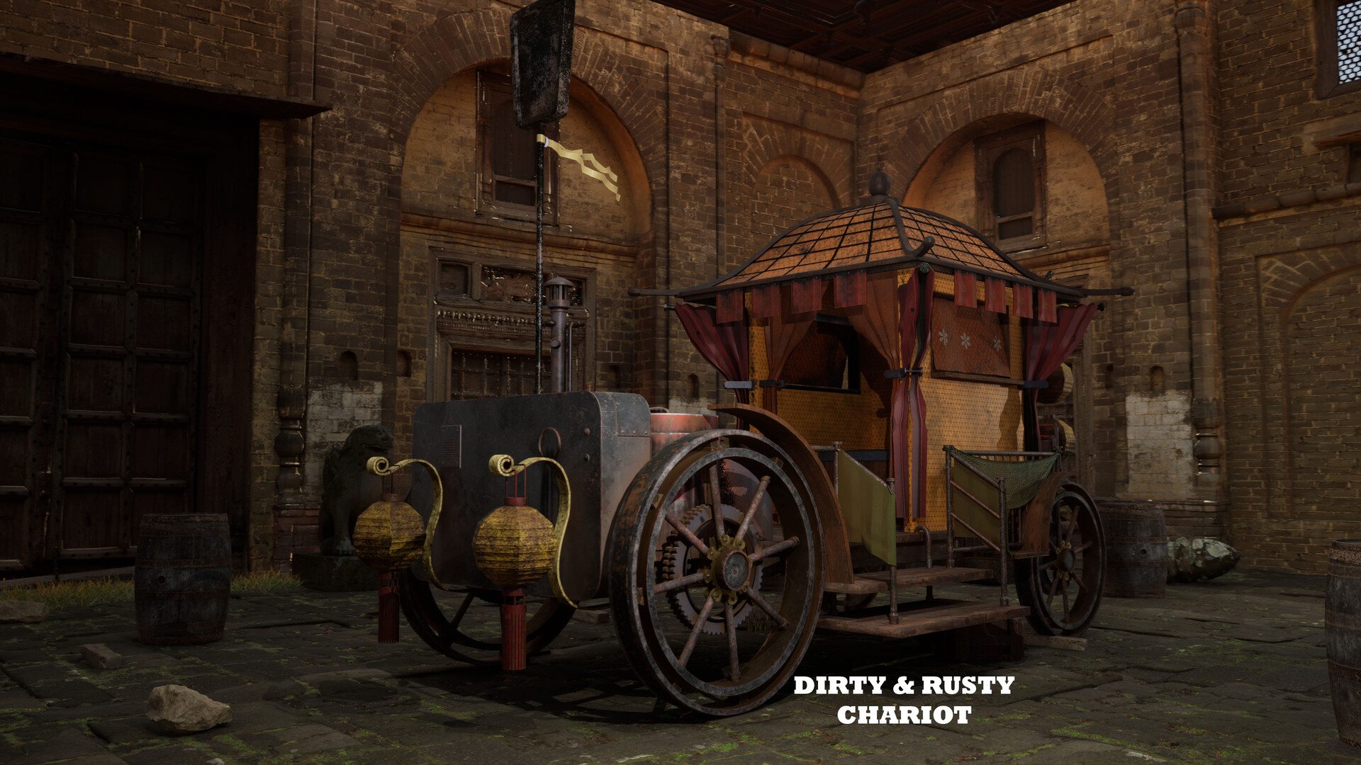 ArtStation - RUSTY AND DIRTY CHARIOT