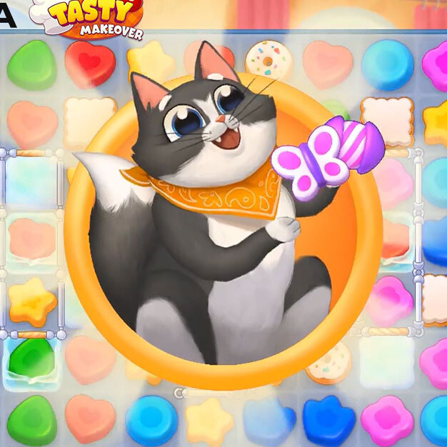 ArtStation - Cat animation (Tasty Makeover)