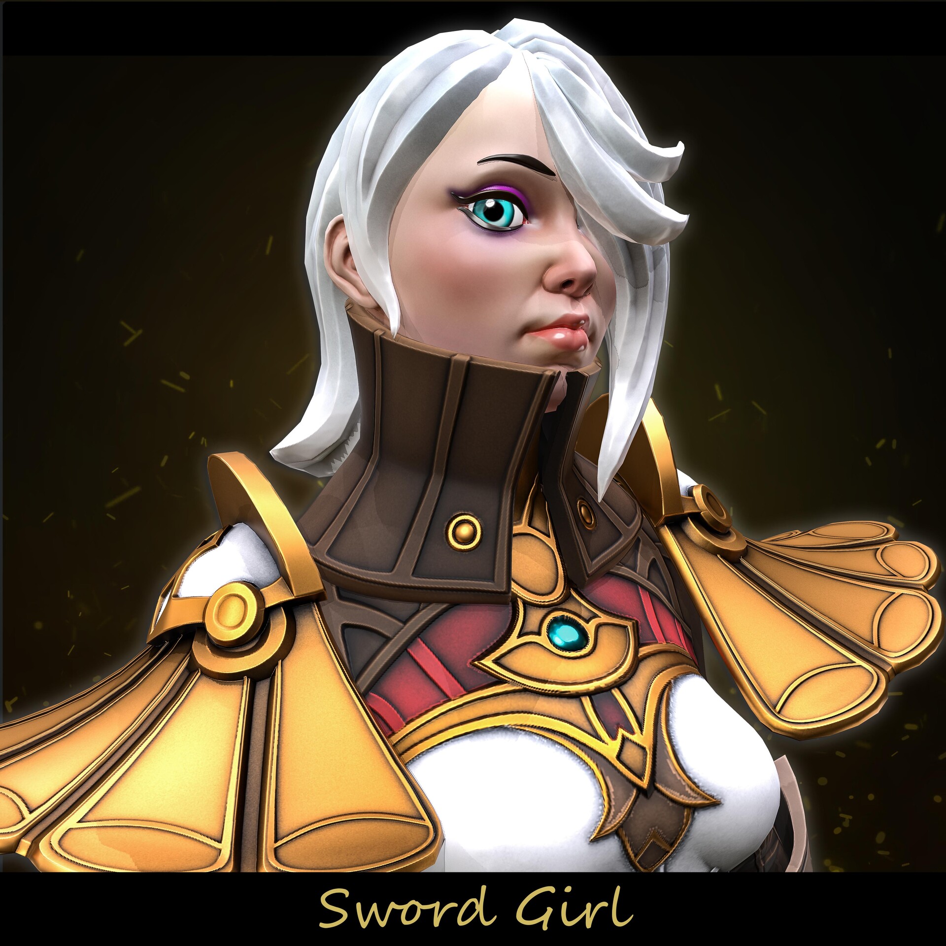 ArtStation - Sword Girl