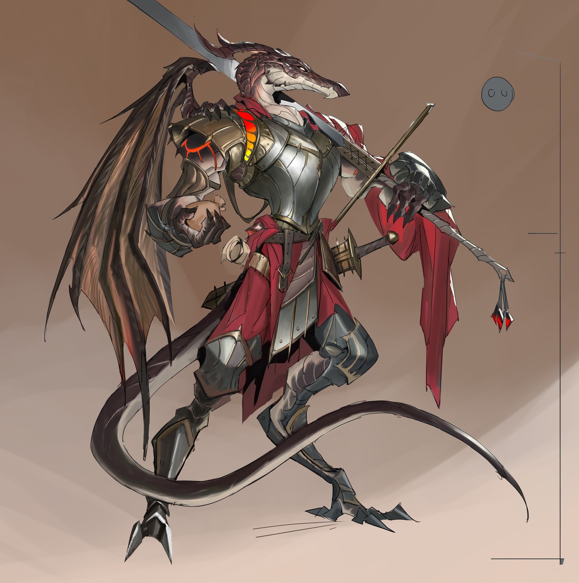 ArtStation - dragon knight