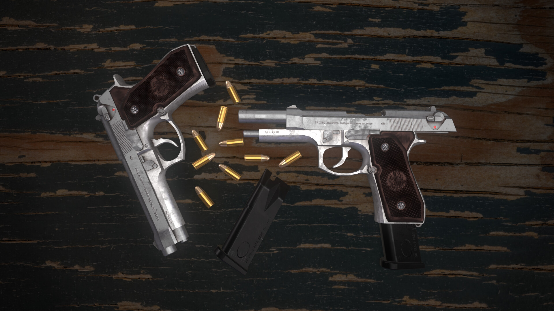 ArtStation - Beretta 92fs