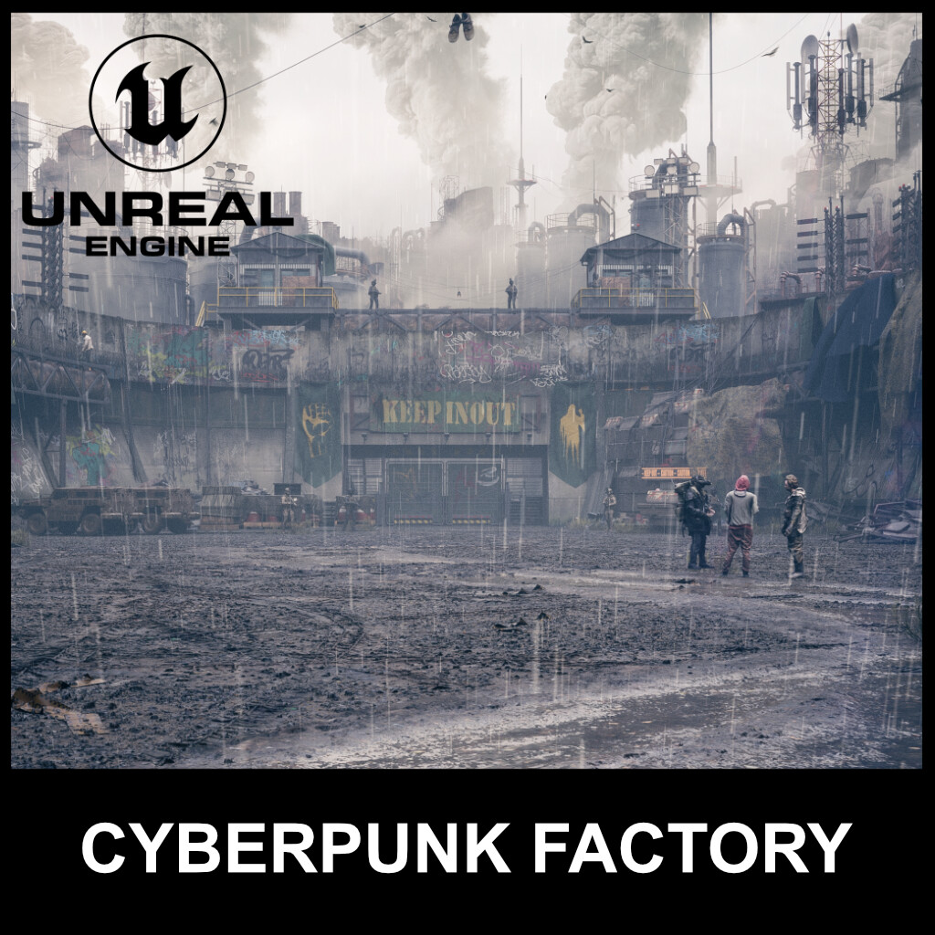 ArtStation - CYBERPUNK FACTORY