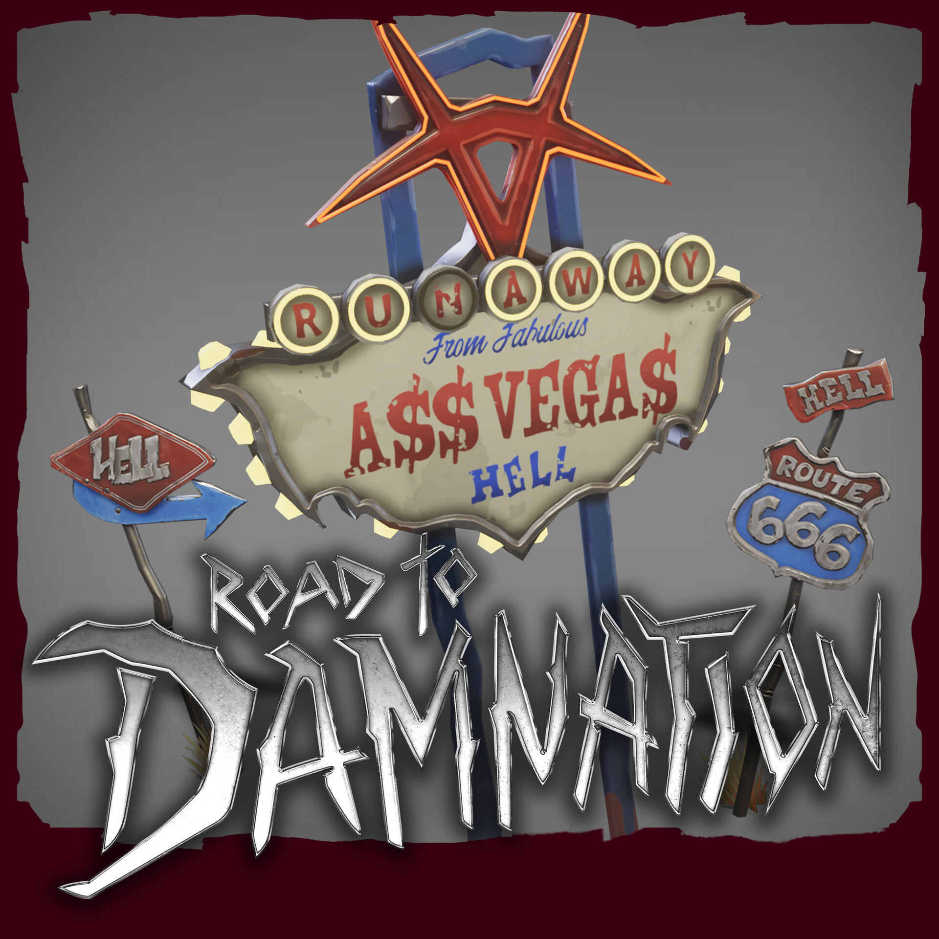 ArtStation - Desert Signs