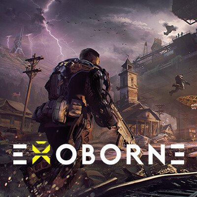 ArtStation - Exoborne - Cinematic Key Art