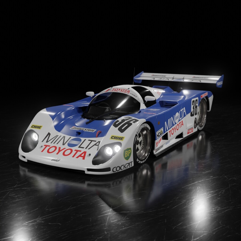 ArtStation - MINOLTA Toyota 88C-V '89