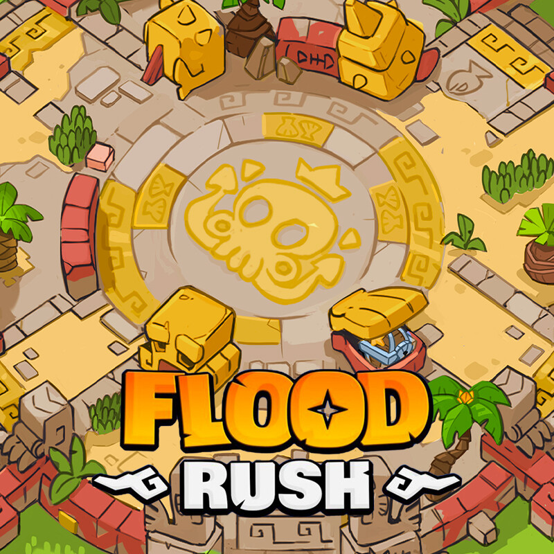 ArtStation - Flood Rush - Clam Island