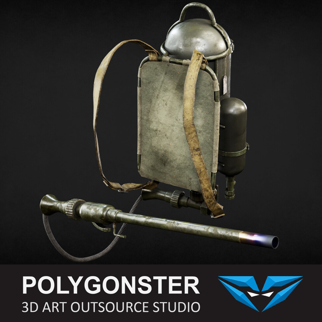 ArtStation - Flammenwerfer 35