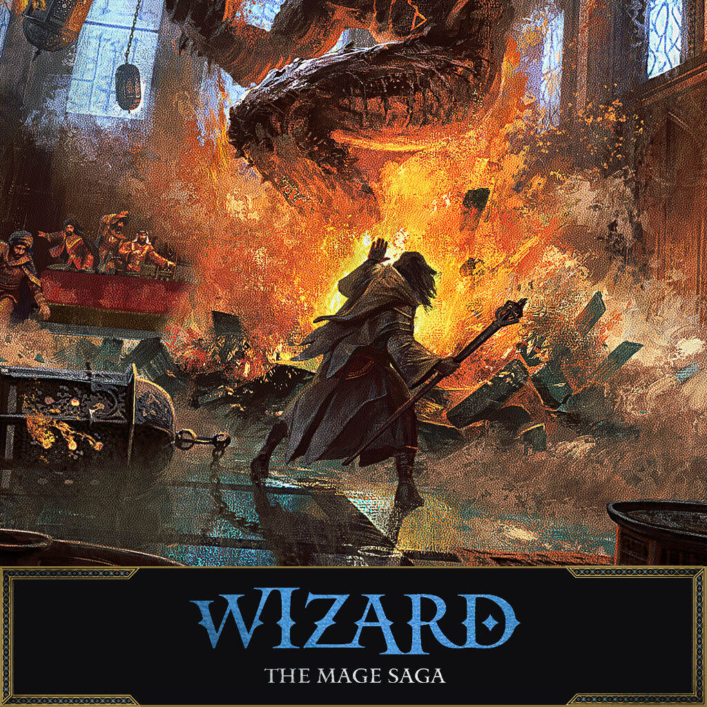 ArtStation - Wizard. The Mage Saga