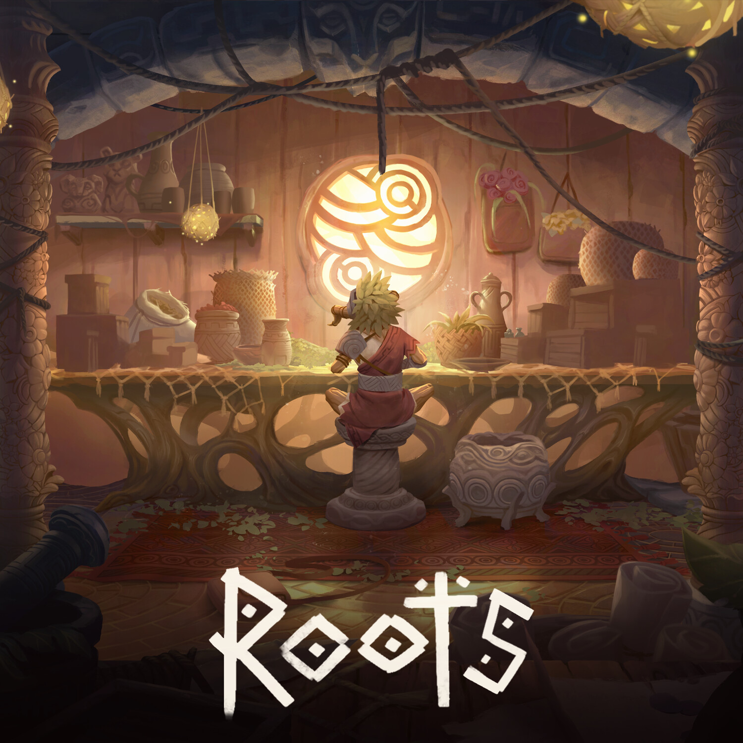 ArtStation - Roots: A cabin in the woods