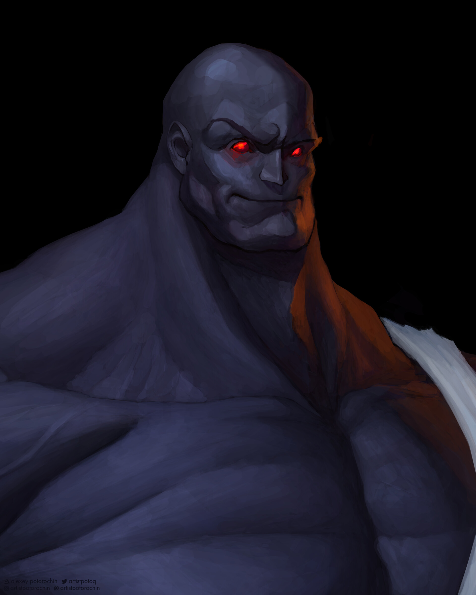 ArtStation - Primarch Vulkan, before the Great Crusade