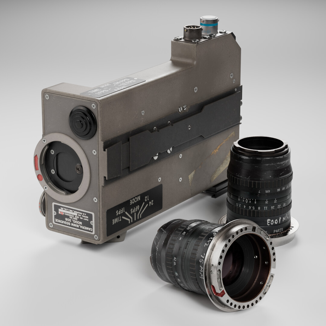 ArtStation - Apollo 11 Data Acquisition Camera