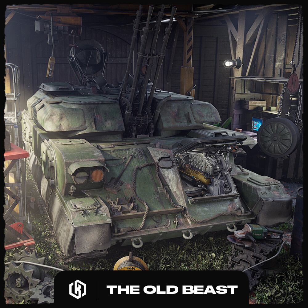 ArtStation - The old beast