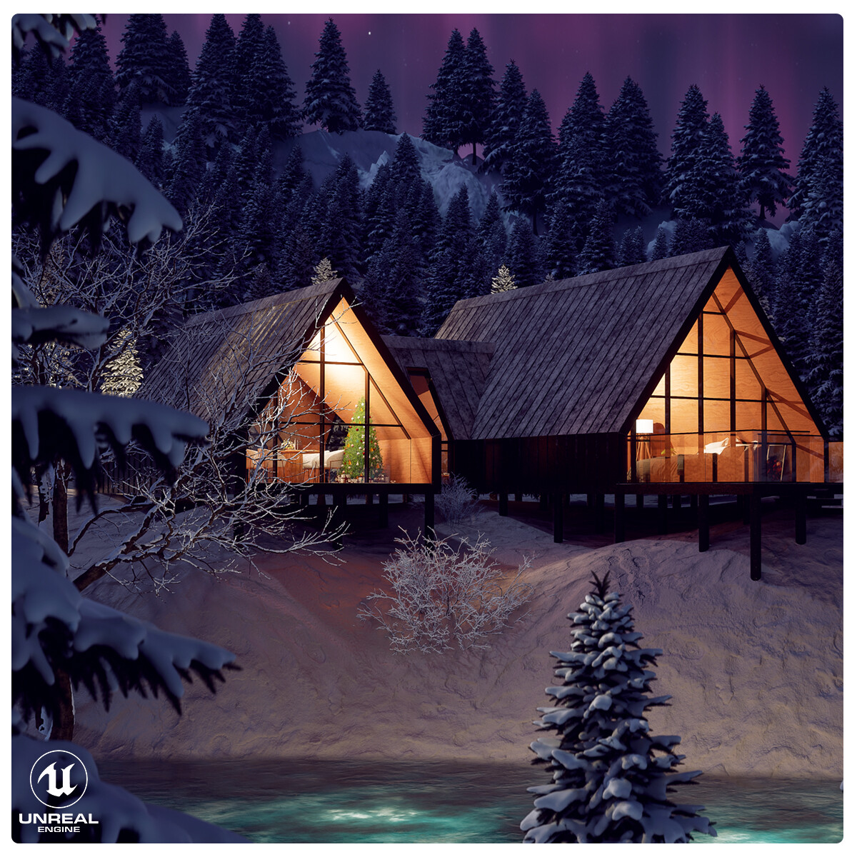 ArtStation - Let It Snow - UE5