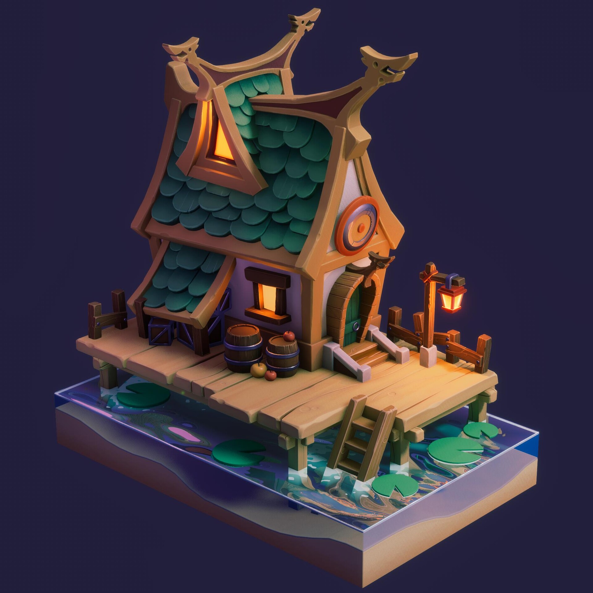 ArtStation - Dragon House