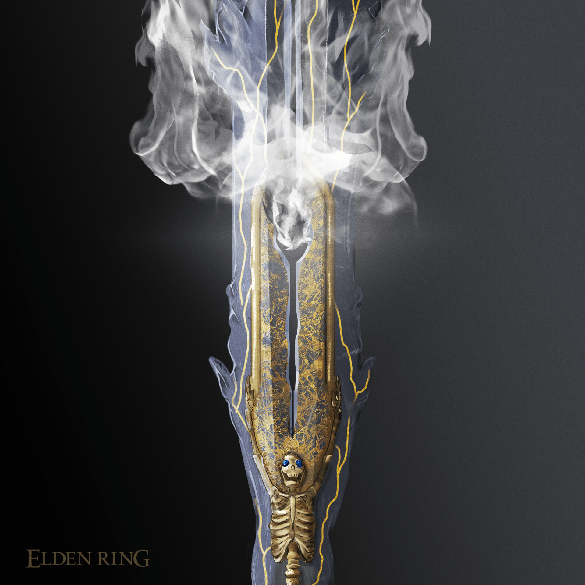 ArtStation - The Heretic Saint's Blade - Elden Ring